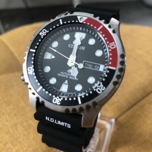 Men’s Citizen Promaster 200m Divers Watch Automatic Wrist NY0085-86EE ...
