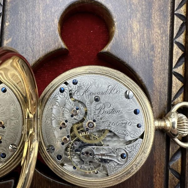 [WTS] E. Howard & Co. Pocket Watch 14k gold Circa 1880 The movement had ...
