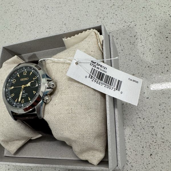 Seiko Prospex Alpinist SPB121J1 Men's Automatic Watch Green Dial ...