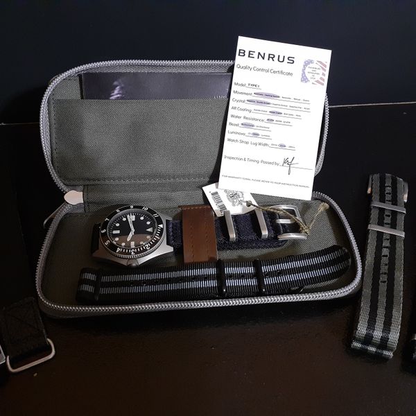[$1,000 USD] Benrus Type 1 reissue | WatchCharts Marketplace