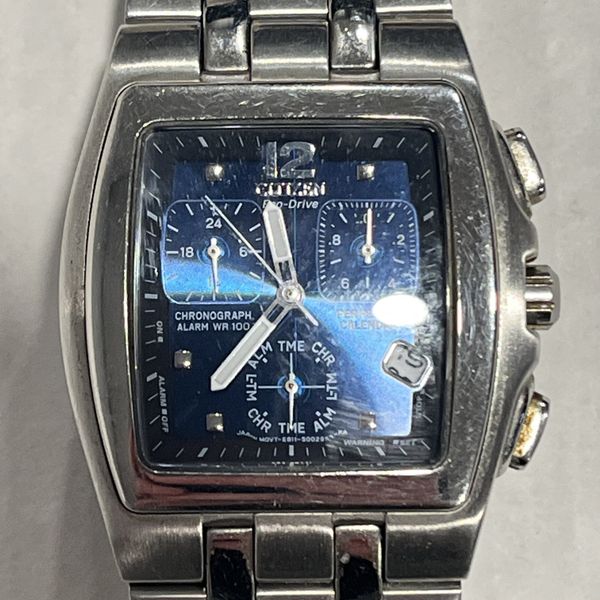 Citizen Eco-Drive perpetual Blue Dial Watch BL5140-51L - NEW CAPACITOR ...