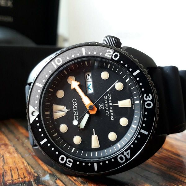 Seiko SRPC49 - Prospex - Black Series - Ninja Turtle - Limited Edition ...