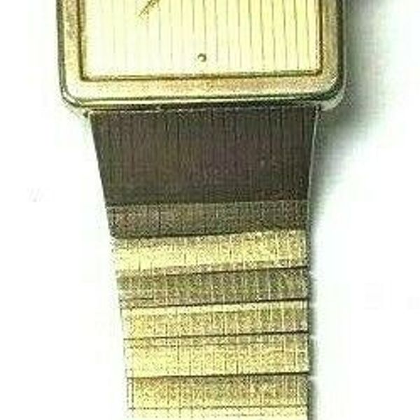Vintage SEIKO 9020-5289 Gold Plated Tone Thin Dress Watch c. 1984 READ ...