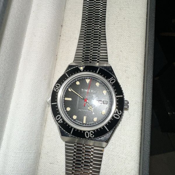 Timex M79 Men's Black Watch - TW2U78300 | WatchCharts Marketplace