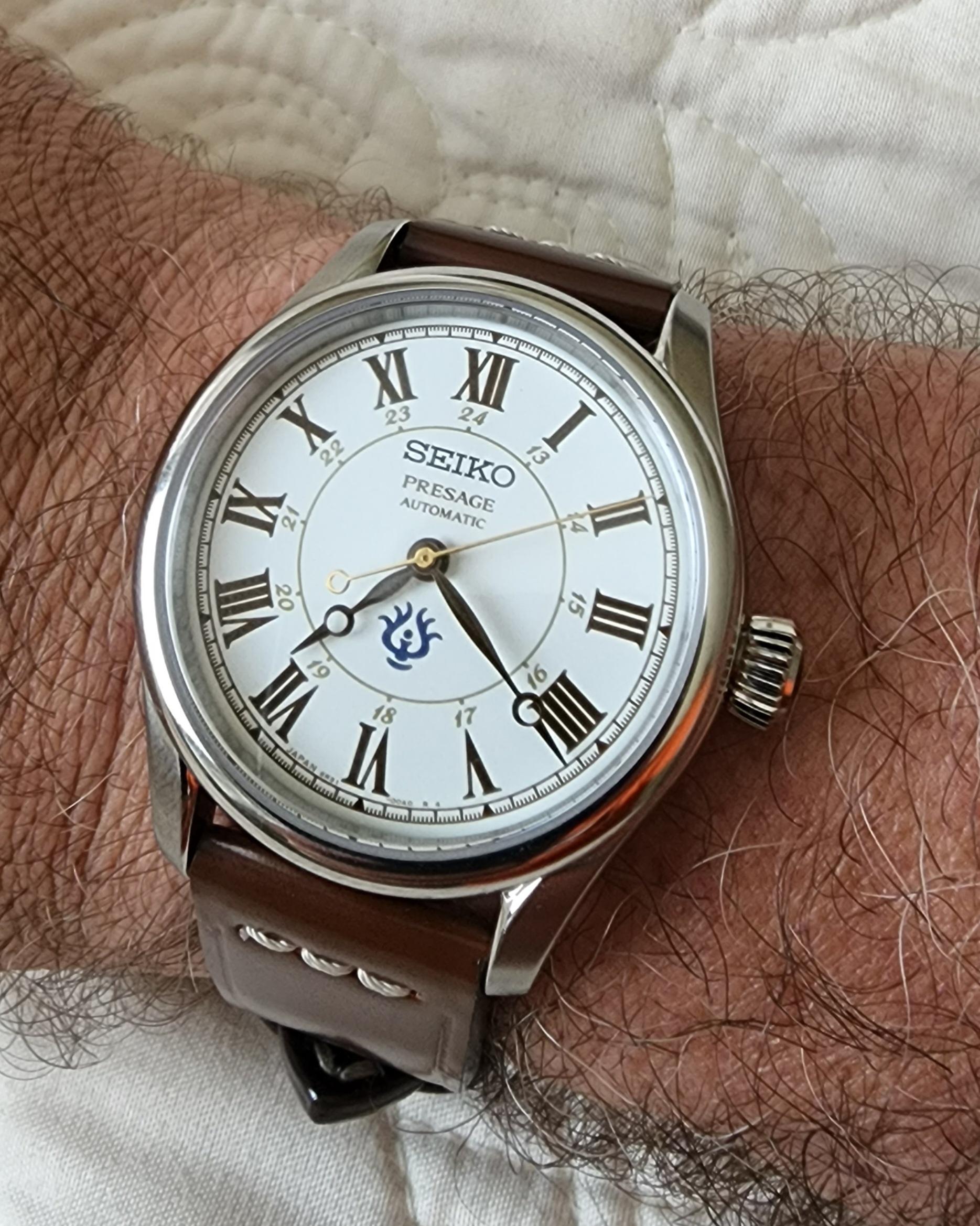 [$1,900 USD] FSOT: SEIKO PRESAGE Ghibli Castle in the Sky Collaboration ...