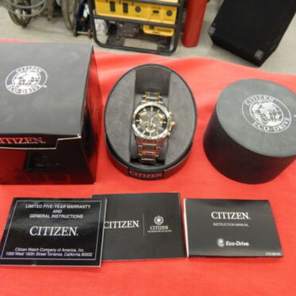 Citizen Solar Eco-Drive E650 S075157 Radio Controlled Mens Watch ...