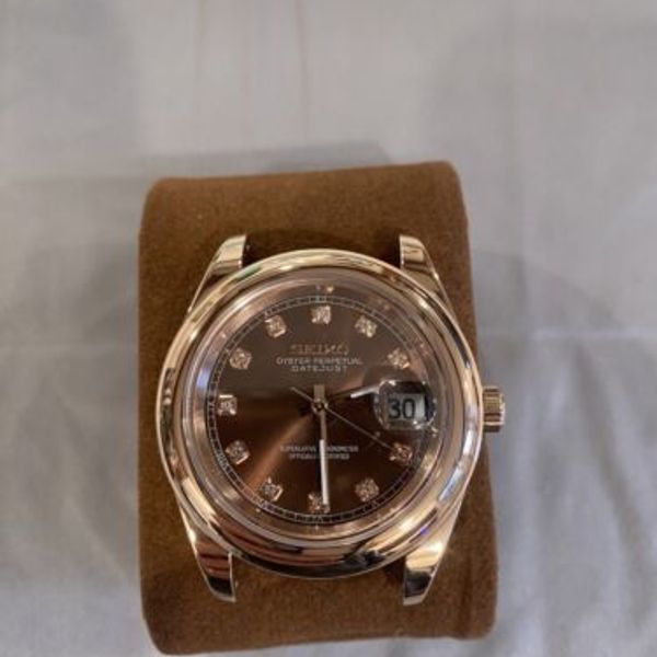 Custom/Modified Watch, Seiko Mod,Date Just, Automatic, Menâ s Watch ...