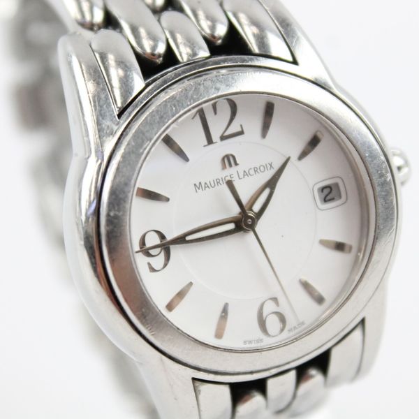 Maurice Lacroix Sphere Steel Dress Watch Ref SH1014 Quartz Working ...