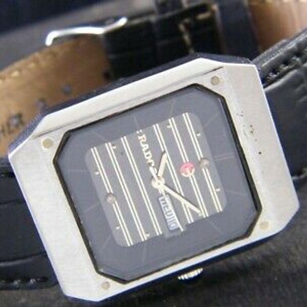 VINTAGE RADO AUTOMATIC 21 J D/D SWISS BOY SIZE WATCH~CAL# 225-a124556-6 ...