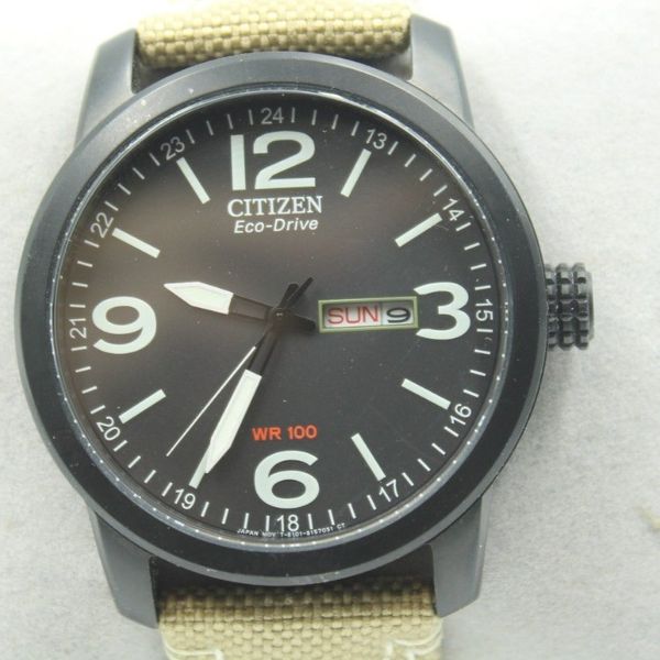 CITIZEN Eco-Drive E101-S064783 Day/Date Solar Light Wristwatch - Y03 ...