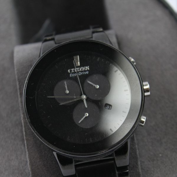 Mens Citizen Eco Drive Chronograph Watch Ref H504-S086914 Quartz ...