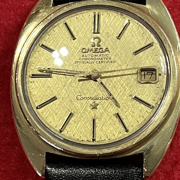 1969 Men's Omega Automatic 24j Chronometer Certified Constellation ...