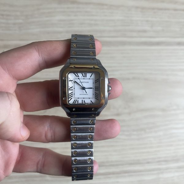 Custom Aged Cartier Seiko Mod 35mm. | WatchCharts Marketplace