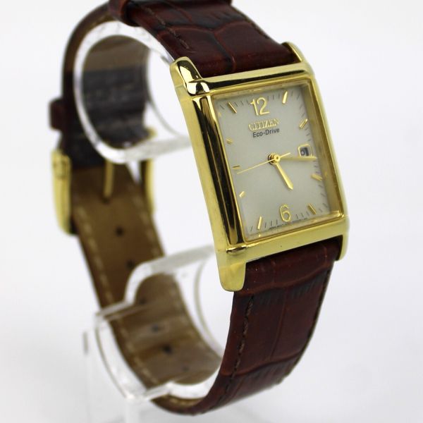 Citizen Eco Drive Men's Wristwatch, Gold Plated, EO11-SO63973 ...