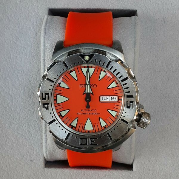 Seiko - Orange Monster - 2nd Gen - SRP309 - Reference 4R36-01J0 ...