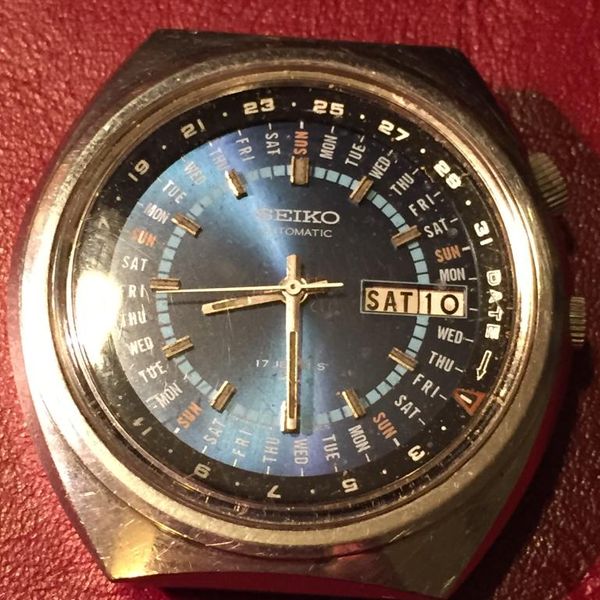 FS 1972 Seiko Perpetual Calendar 7006-6039 with Seiko Steel Bracelet ...
