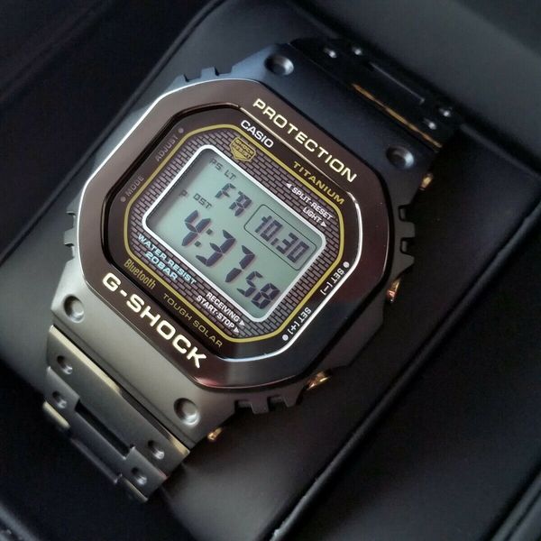Casio G-Shock Titanium Black GMW-B5000-TB1 - Japan - Mint in Box ...