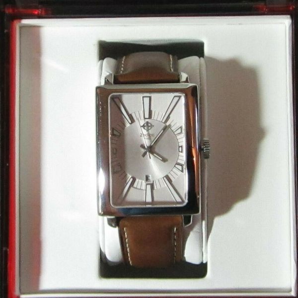 Large Zodiac Tank Watch - Swiss Movement - Excellent condition - Hard ...