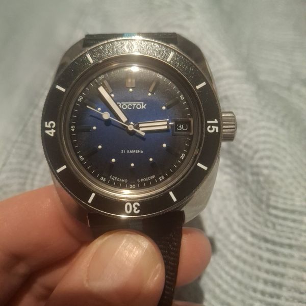 Vostok Amphibia 170 Case | WatchCharts Marketplace