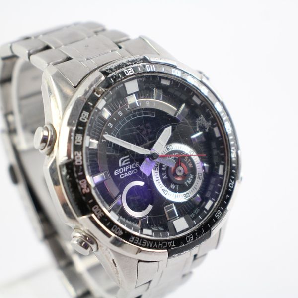 Casio Edifice Ana-Digi Chronograph Watch Ref ERA-600 Quartz WORKING ...