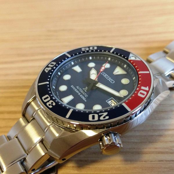 SOLD. Seiko SBDC057 Pepsi Sumo | WatchCharts Marketplace