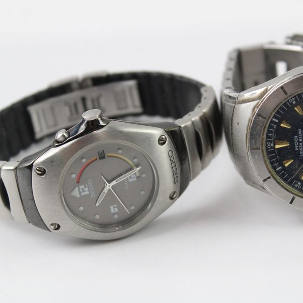 Gents/Ladies Kinetic Powered Watches Seiko Pulsar UNTESTED x 4 ...