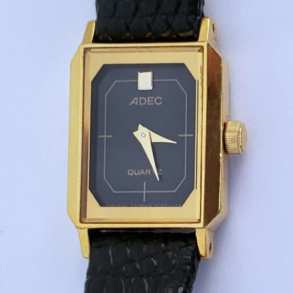 Women's Vintage Citizen ADEC Elegant Quartz Dress Watch 16mm by 19mm ...