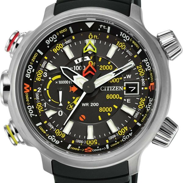 Citizen Promaster Eco-Drive Altichron (BN5030-06E) Market Price ...