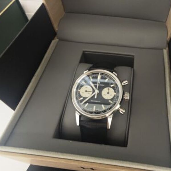 Hamilton Intra-Matic Mechanical Chronograph - Reverse Panda Dial ...