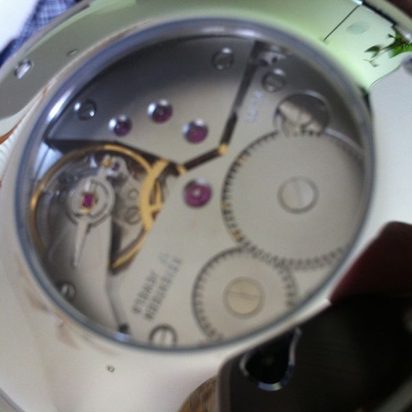 SOLD: Davidsen Big Egi homage 52mm Swiss 6497 | WatchCharts Marketplace