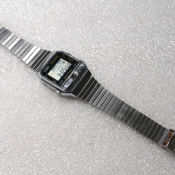 Vintage Casio DBA-800 PHONE DIALER Databank Alarm Chrono Digital Watch ...