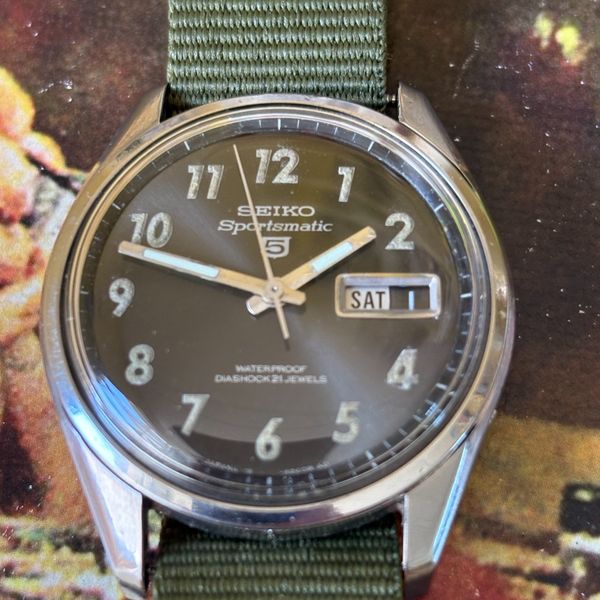 1967 Vietnam War MACV-SOG CIA issued Seiko men's watch. Ref 6619-8060 ...