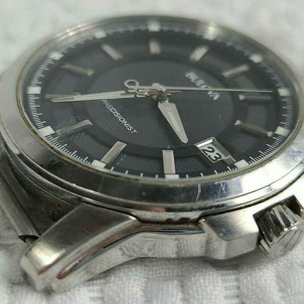 Bulova Precisionist Wrist Watch for Men - 96B158 FACE ONLY | WatchCharts
