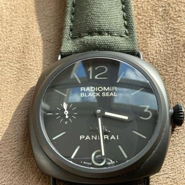 FS: Panerai PAM 292 J-Series Ceramic Black Seal Torpedo/Pig Dial - Box ...