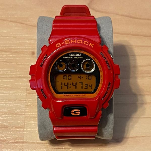 [WTS] Casio G-Shock DW-6900CB-4 Crazy Colors Red Orange Digital Watch ...
