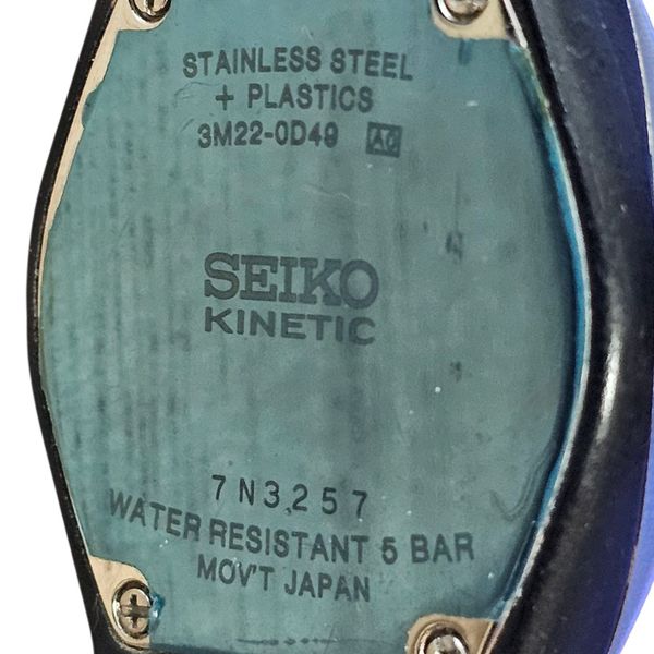 Seiko Arctura Kinetic Watch 3M22-0D49 Tested & Works! GLOWS IN THE DARK ...