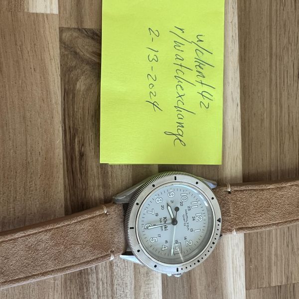 [WTS] Hamilton Khaki 9859A Rare Vintage Quartz Sub 330Ft 39mm - $250 ...
