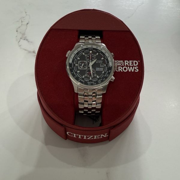 Citizen Men's Eco Drive RAF Red Arrows Edition Chronograph Watch CA0080 ...
