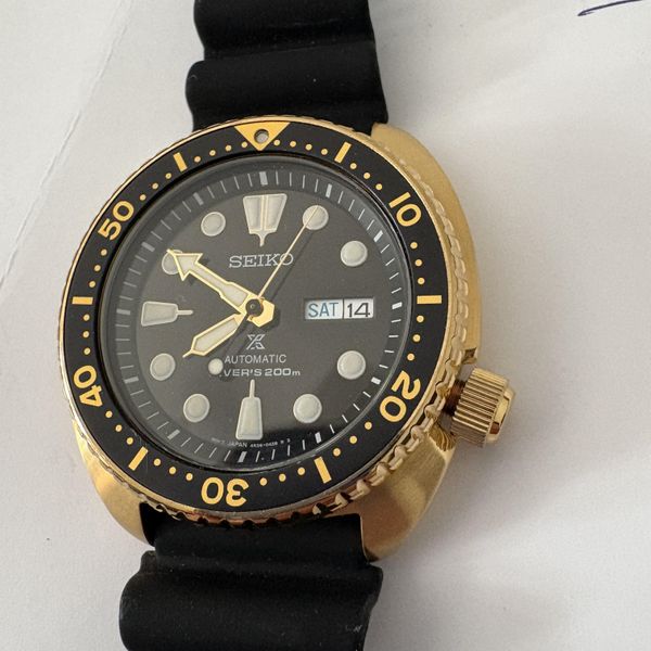 [WTS] SEIKO PROSPEX "GOLDEN TURTLE"/DARK GRAY GRADIENT DIAL/BLACK BEZEL ...