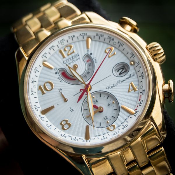 [wts] NOS Citizen World Time A-T ???? ️ Eco-Drive ⚡ Radio Controlled ...