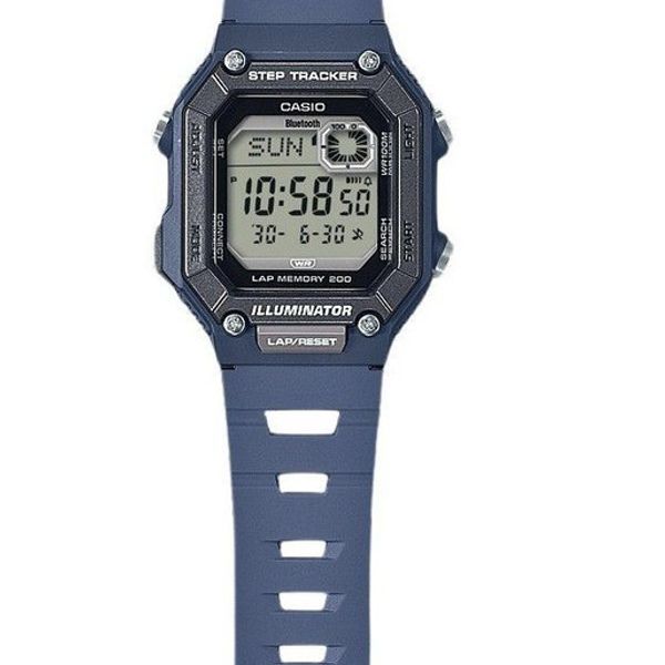 Casio Standard Digital Step Tracker Sports Quartz 100M Men's Watch WS-B1000-2AV | WatchCharts ...
