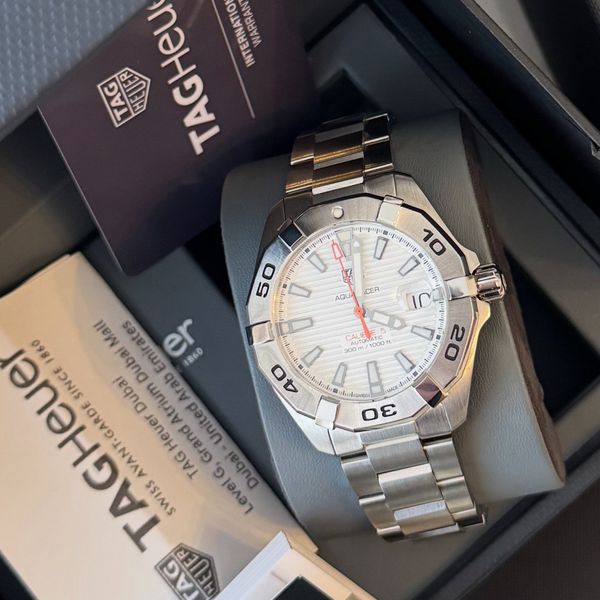 TAG Heuer aquaracer calibre 5 automatic 41mm , WBD2111.BA0928 ,Receipt ...