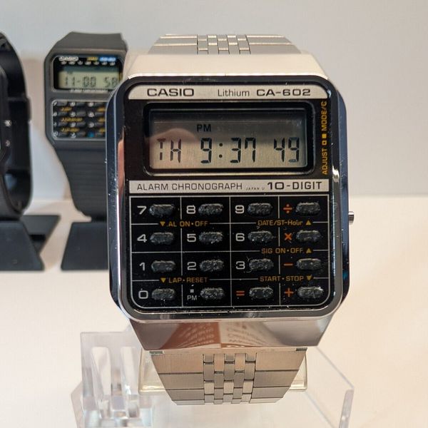 Casio Vintage Watch CA-602 Calculator | WatchCharts Marketplace