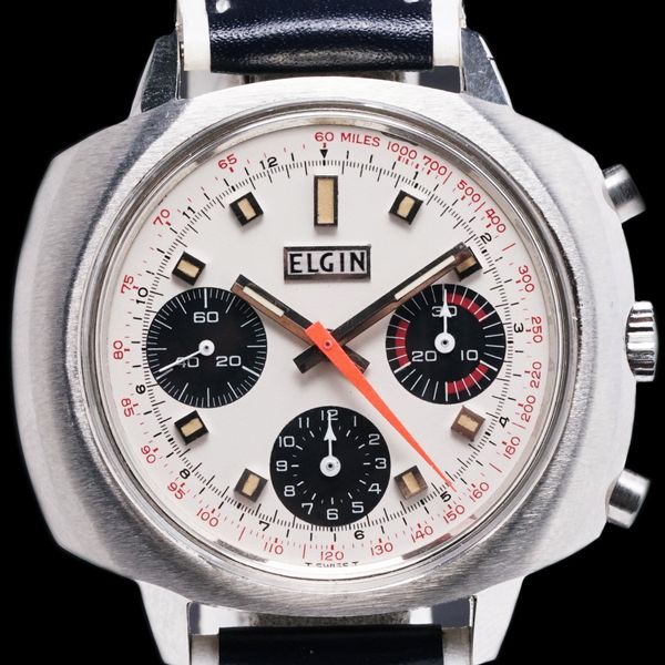 FS: 1960s Elgin Chronograph (Ref. 7452) W/ Box and Papers | WatchCharts