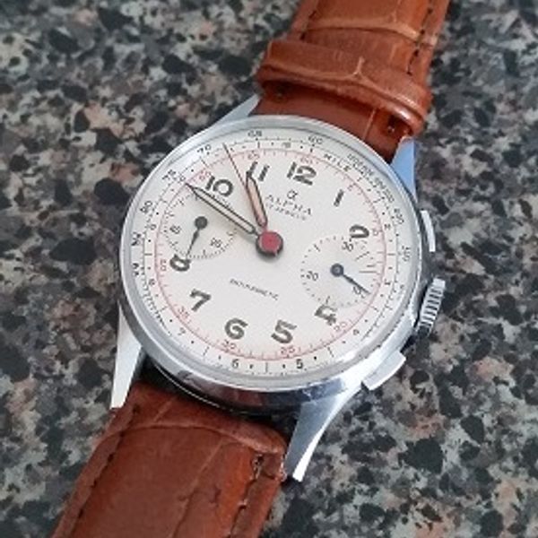 FS: Vintage Alpha Chronograph | WatchCharts Marketplace