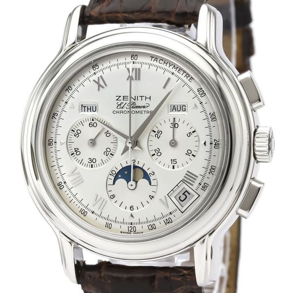 Zenith (ZENITH) Chronomaster Triple Calendar Moon Phase El Primero ...