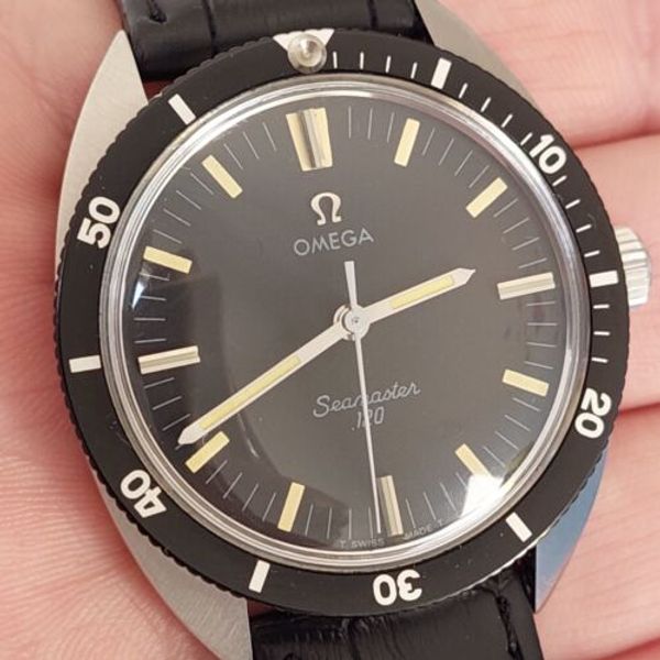 OMEGA Seamaster 120 Ref. 135.027 Cal.601 Manual Winding 37mm Watch ...