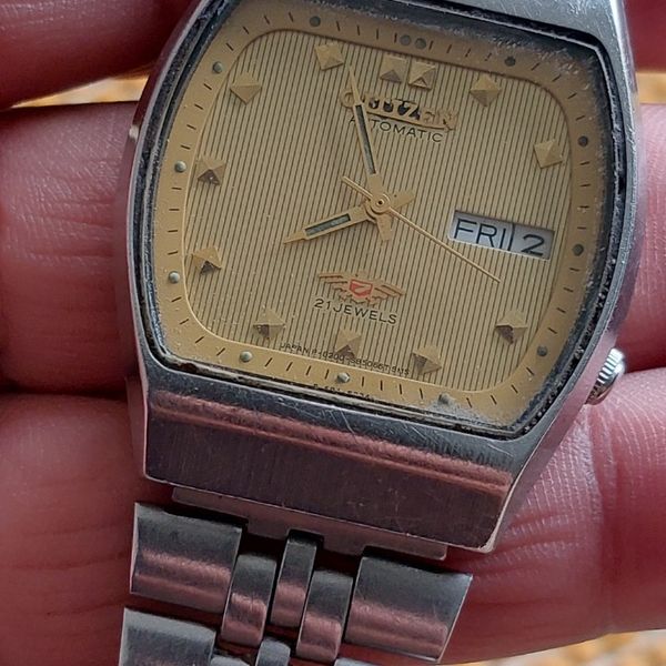Vintage Citizen automatic 21 jewels Gold dial from Japan | WatchCharts Marketplace