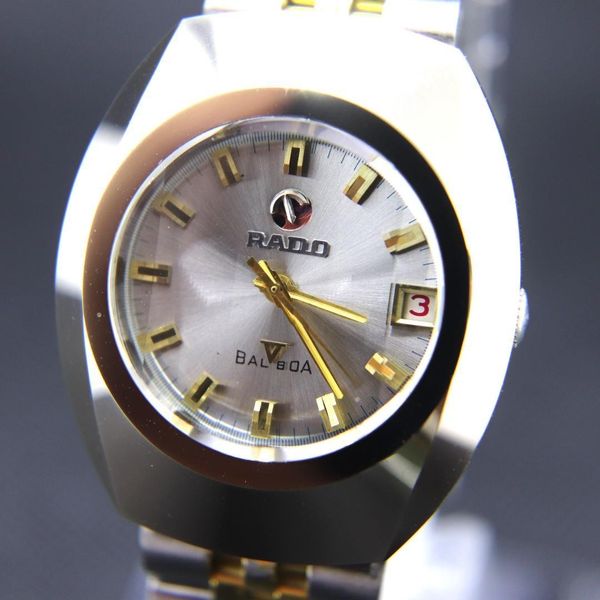 Reserved Rado Balboa Watch Automatic Vintage 36mm Men's Date Round ...