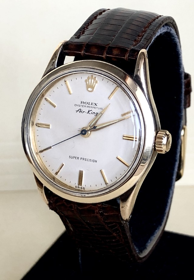 Early Vintage ROLEX Air King, Super Precision - Ref. 5506 | WatchCharts ...